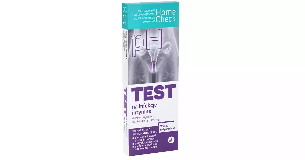 Test na infekcje intymne określa PH - Pewne Wyniki Tramco24